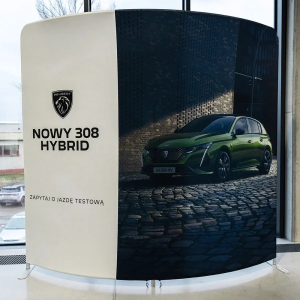 Reklaminis stendas adWall Vario Curved Light