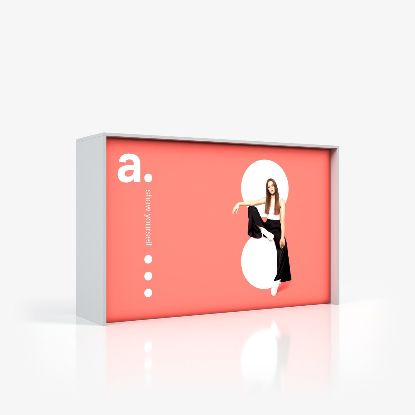 Šviečiantis renginių staliukas adTribune Expo - su spauda!